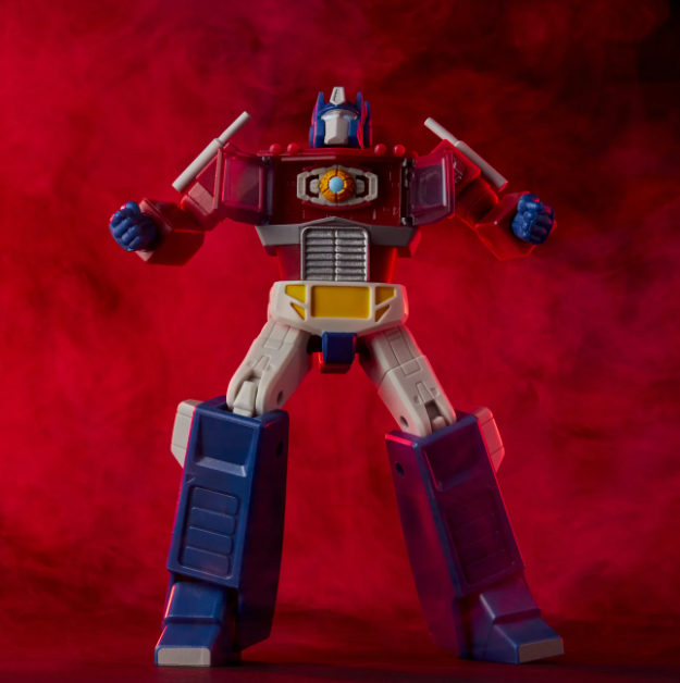 Transformers RED Optimus Prime 3