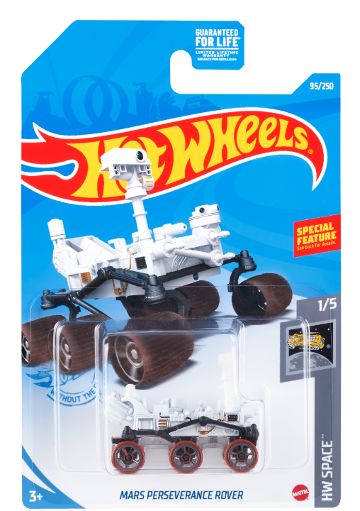 Hot Wheels x NASA Reveals Mars Perseverance Rover Die-Cast Vehicle