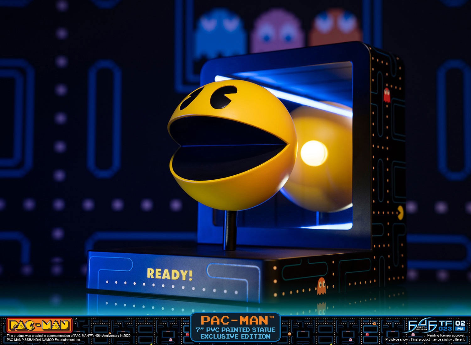 First 4 Figures Announces PAC-MAN – PAC-MAN PVC (EXCLUSIVE EDITION)