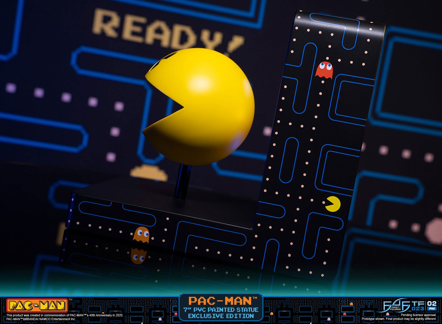 First 4 Figures Announces PAC-MAN – PAC-MAN PVC (EXCLUSIVE EDITION)
