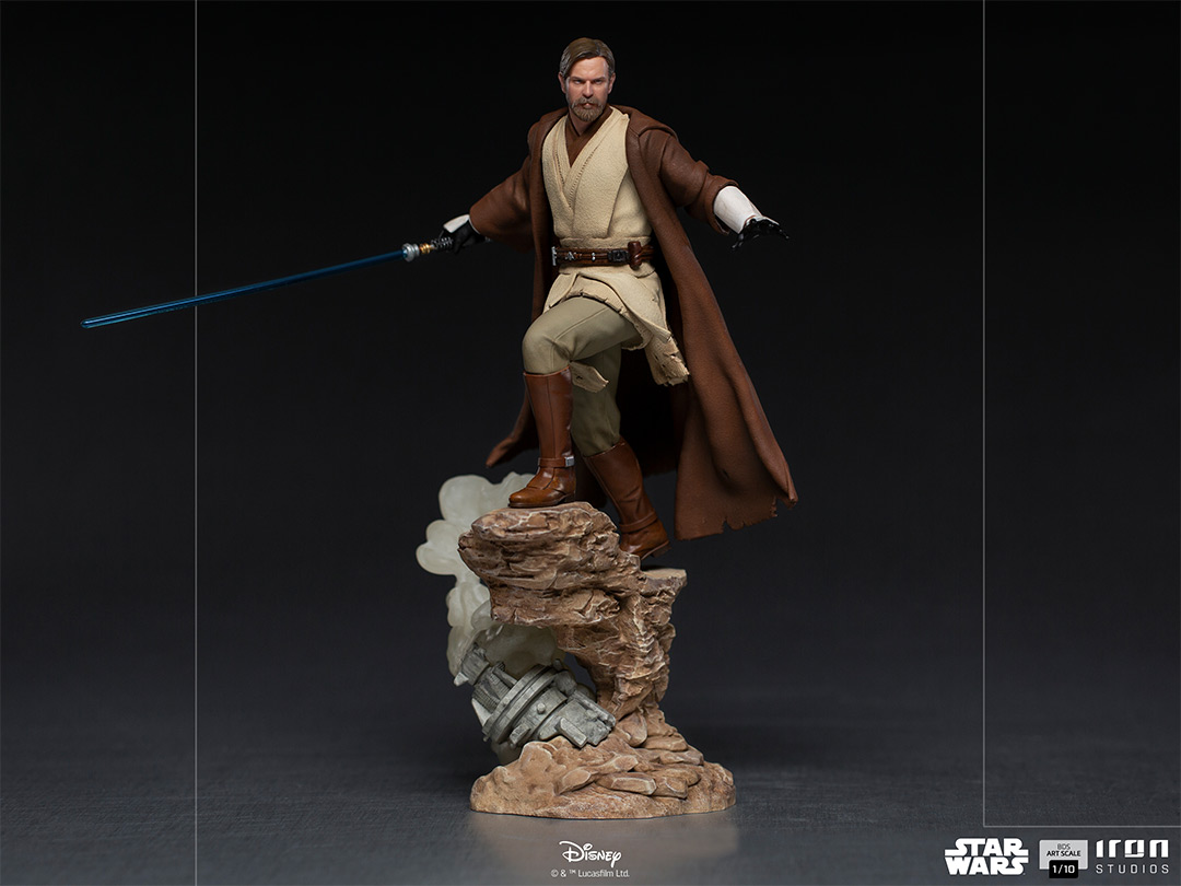 Iron Studios Unveils Jedi Master Kenobi Statue