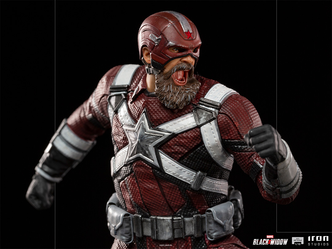 Black Widow’s Red Super Soldier arrives in Iron Studios’ statue line!
