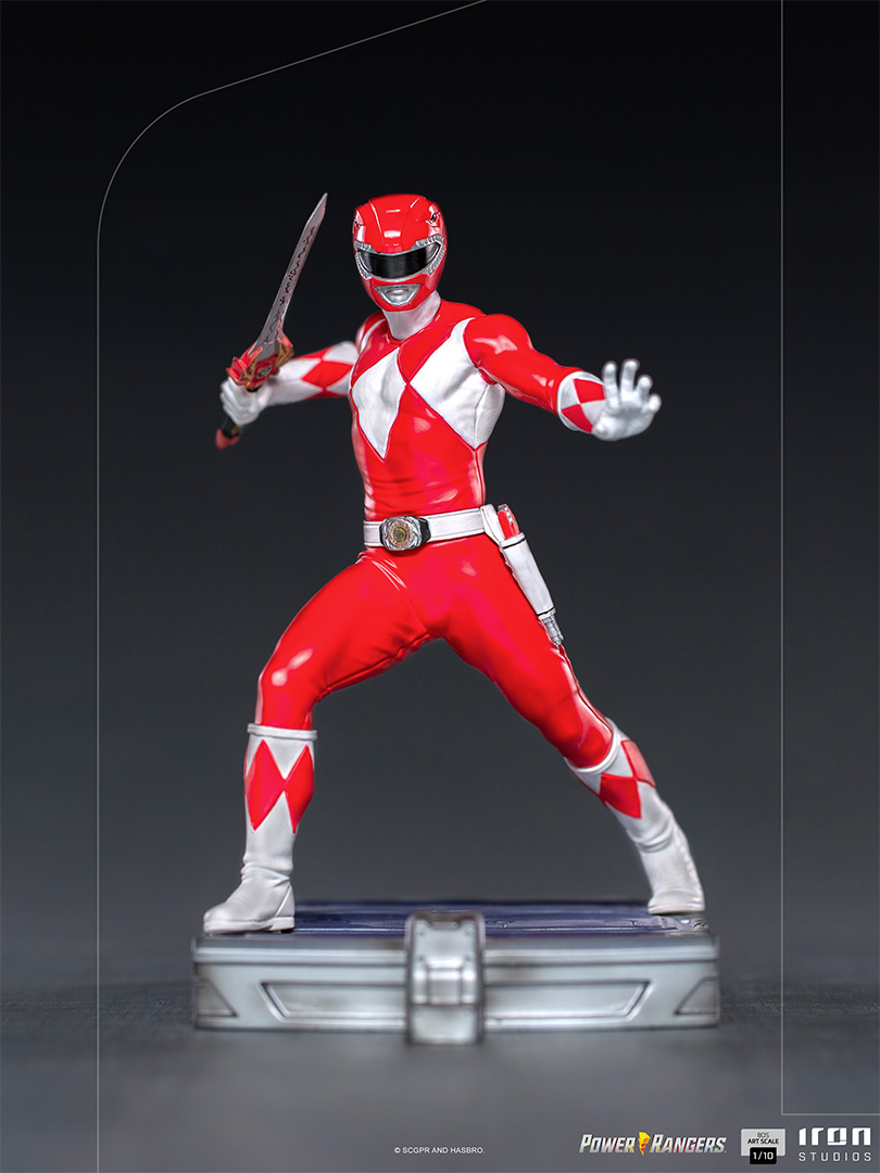 Iron Studios Presents Mighty Morphin’ Power Rangers & Zordon 1/10 Scale ...