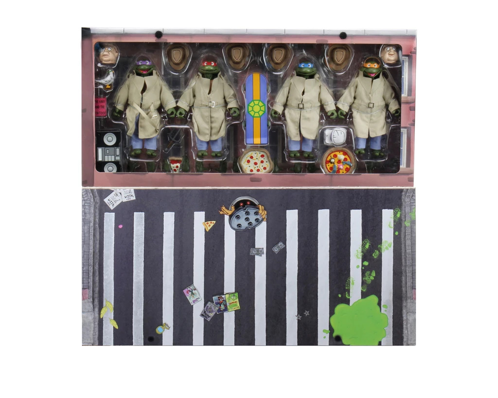 Teenage Mutant Ninja Turtles Turtles in Disguise 4 pack