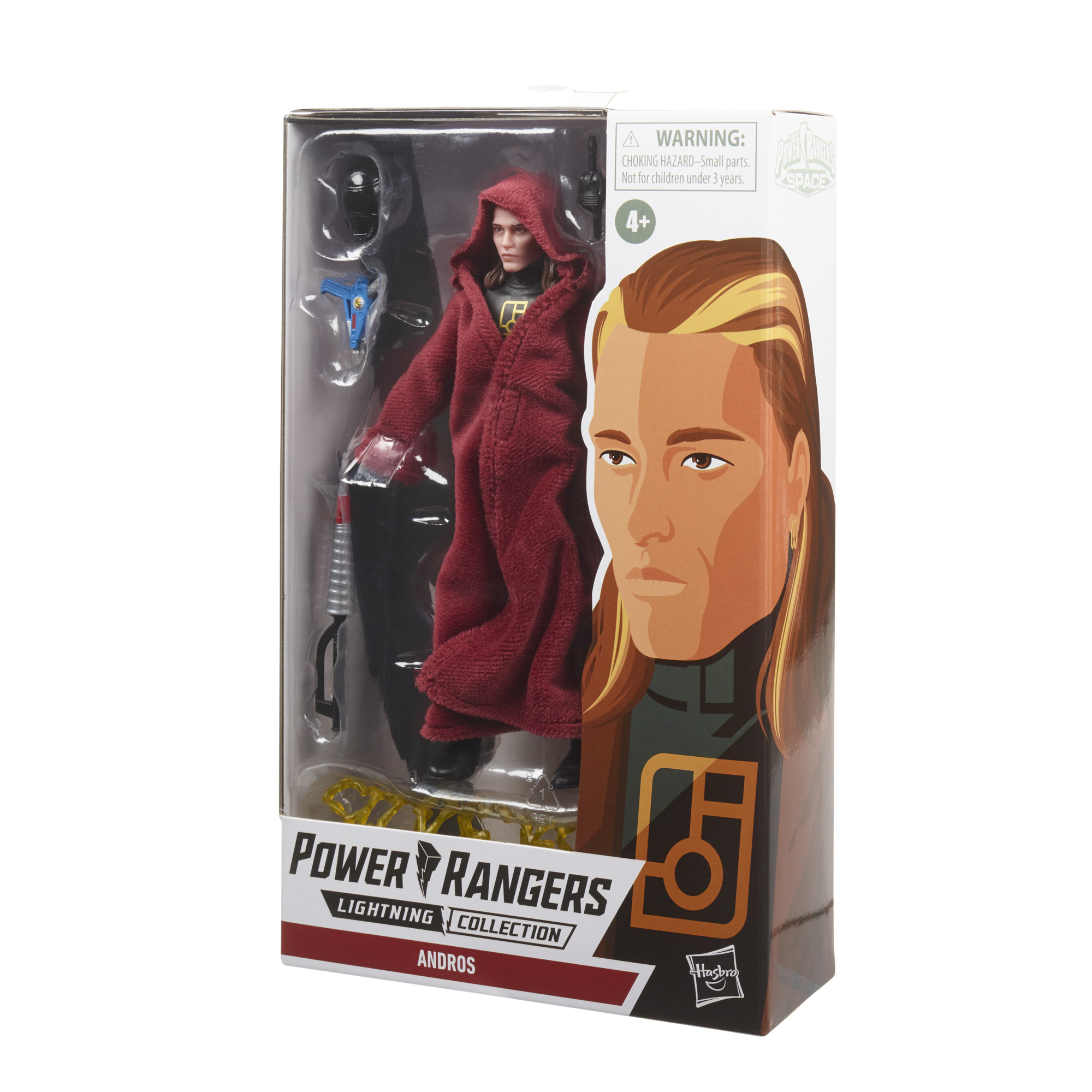Power Rangers Lightning Collection Power Rangers In Space Andros Figure ...