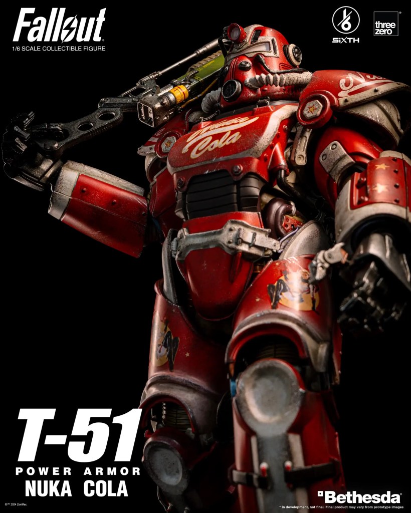 Threezero Fallout T-51 Nuka Cola Power Armor 1:6 Scale Action Figure